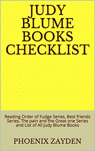 Judy Blume Books Checklist: Reading Order of Fudge Series, Best friends ...