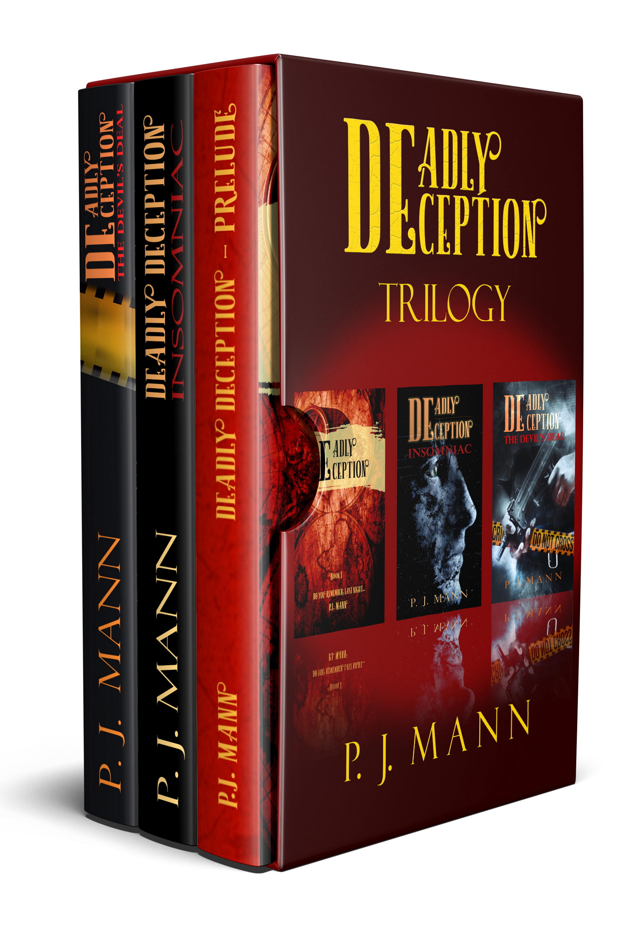 Deadly Deception Trilogy (Deadly Deception #1-3) by P.J. Mann | Goodreads