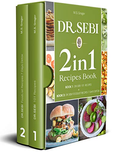 DR.SEBI 2 IN 1 Recipes Book: 101 Recipes + Food List Recipes Detox by M ...