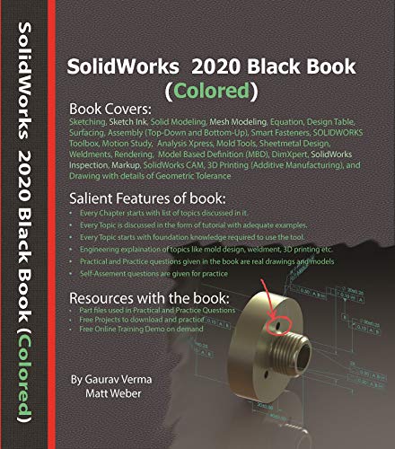 SolidWorks 2020 Black Book (Colored) by Gaurav Verma | Goodreads