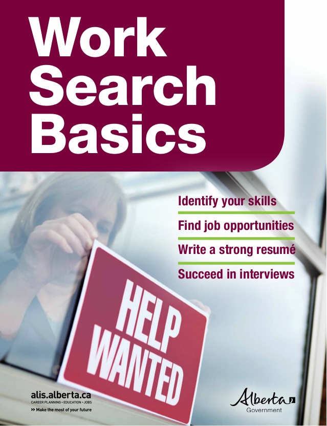 Work Search Basics by Government of Alberta | Goodreads