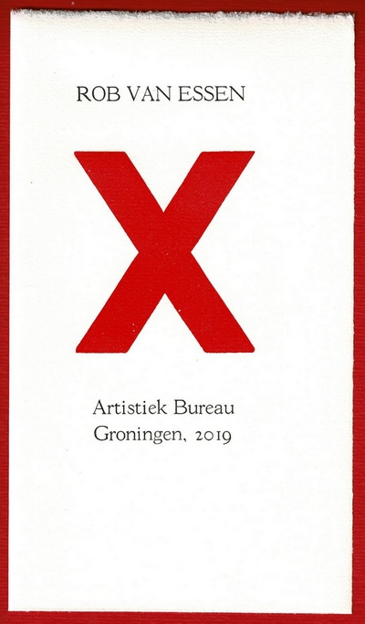 X by Rob van Essen | Goodreads