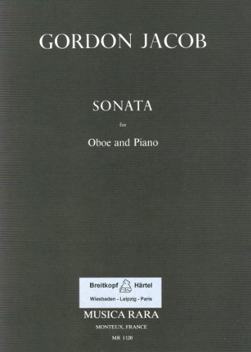 JACOB G. - Sonata para Oboe y Piano by Gordon Jacob | Goodreads