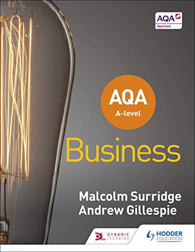 AQA A-level Business (Surridge and Gillespie) by Malcolm Surridge ...