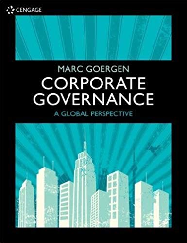 Corporate Governance. A Global Perspective. by Marc Goergen | Goodreads