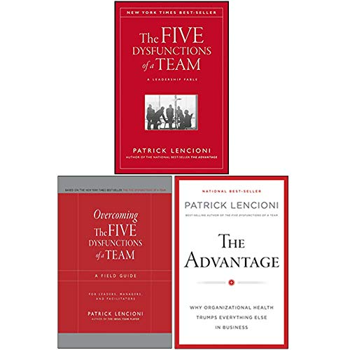 Patrick Lencioni 3 Books Collection Set: The Five Dysfunctions of a ...