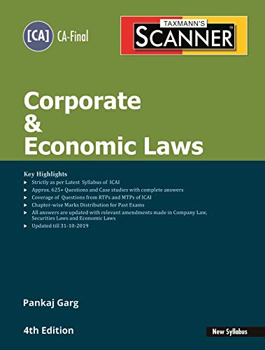 Taxmann's Scanner-Corporate & Economic Laws by Pankaj Garg | Goodreads