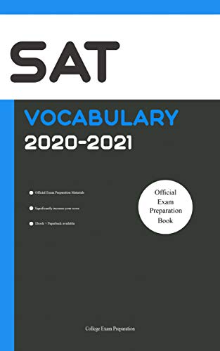 SAT Official Vocabulary 2020-2021: All Words You Should Know for SAT ...