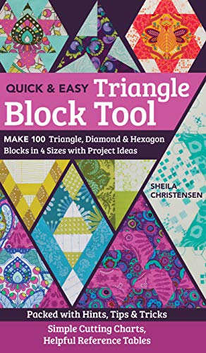 Quick & Easy Triangle Block Tool: Make 100 Triangle, Diamond & Hexagon ...
