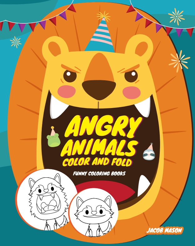 Angry Animals Color And Fold by Jacob Mason | Goodreads