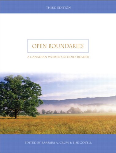 Open Boundaries: A Canadian Women's Studies Reader by Barbara A. Crow | Goodreads