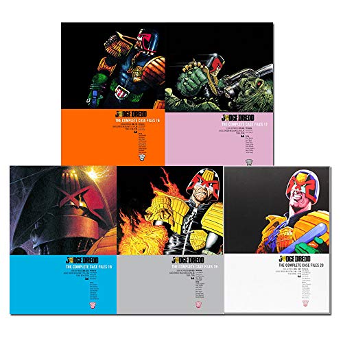 Judge Dredd: Complete Case Files Volume 16-20 Collection 5 Books Set ...