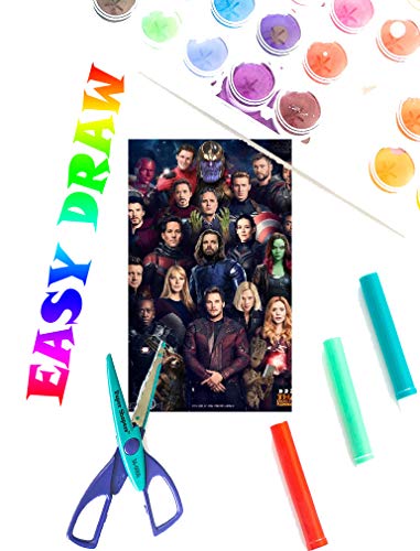 How to Draw Avengers Endgame - Easy Drawing Tutorials - how to draw ...