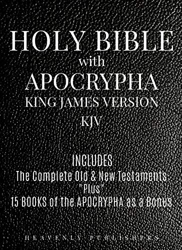 Bible with Apocrypha: King James Version (Annotated) by Anonymous ...