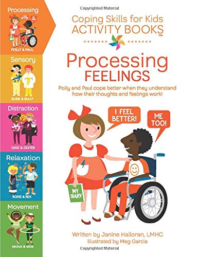 Coping Skills for Kids Activity Books: Processing Feelings by Janine ...