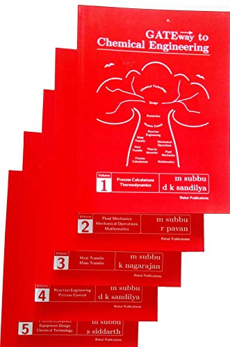 Msubbu Gateway To Chemical Engineering: Set Of 5 Books by M. Subbu ...