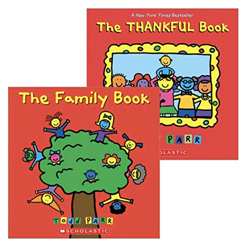 Collection Set: The Thankful Book / The Family Book by Todd Parr ...