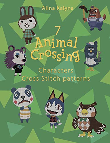 7 Animal Crossing Characters Cross Stitch Patterns by Alina Kalyna ...