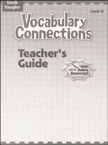 Vocabulary Connections by Steck-Vaughn | Goodreads
