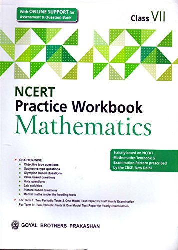 NCERT Practice Workbook Mathematics Class 7 by Goyal Brothers | Goodreads