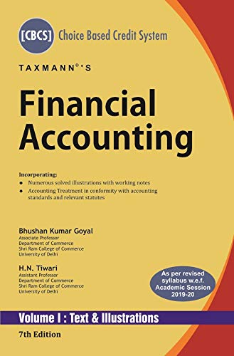 Taxmann's Financial Accounting, Volumes 1 & 2 by Bhushan Kumar Goyal | Goodreads