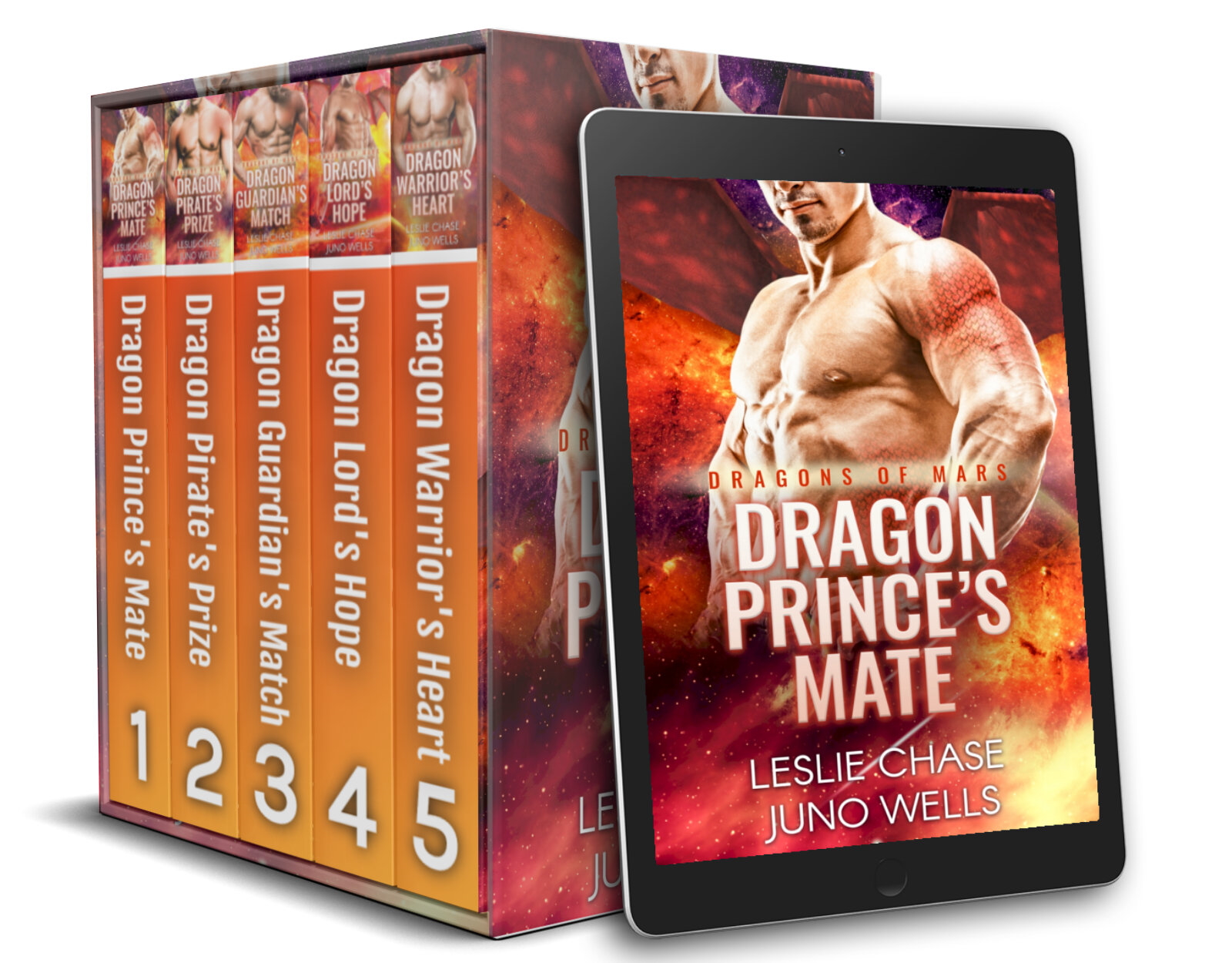 Dragons of Mars Box Set by Leslie Chase | Goodreads