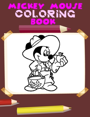 Mickey Mouse Coloring Book: Amazin Gift for Kids And Adults That Love ...