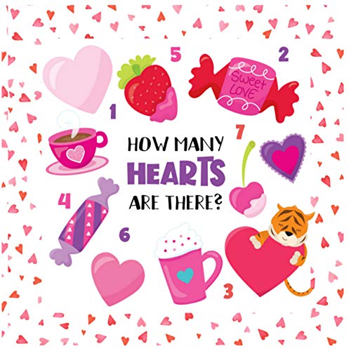 How Many Hearts Are There?: Counting Book for Kids 2 to 4: Valentine's ...