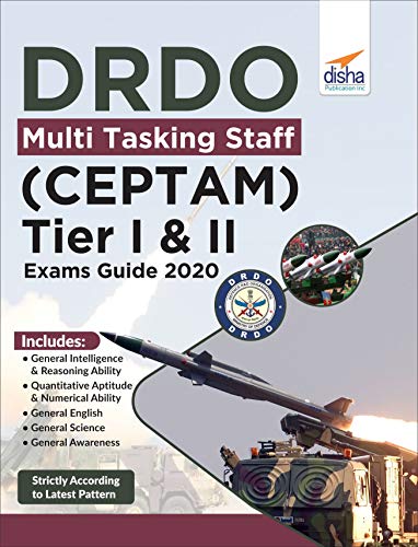 DRDO Multi Tasking Staff (CEPTAM) Tier I & II Exam Guide 2020 by Disha ...