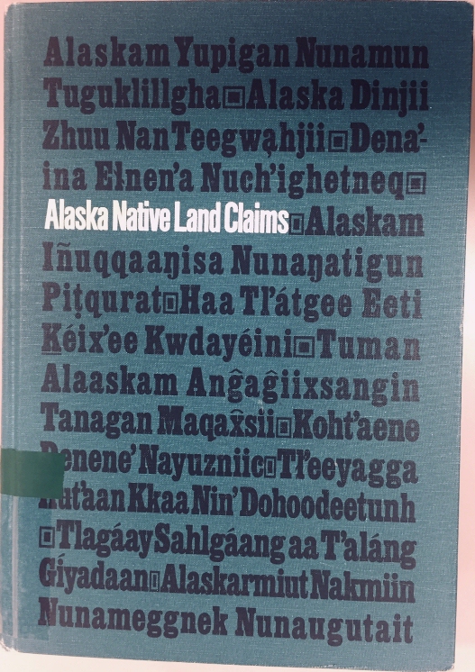 Alaska Native Land Claims by Robert D. Arnold | Goodreads