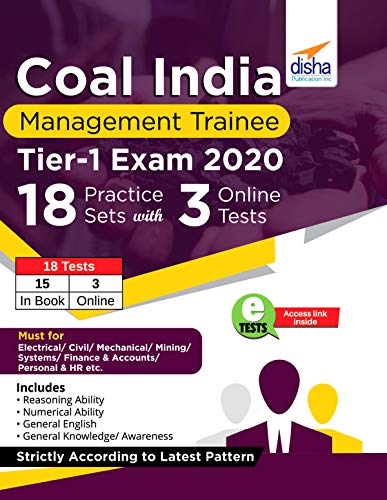 15 Practice Sets for Coal India Management Trainee Tier I Exam with ...