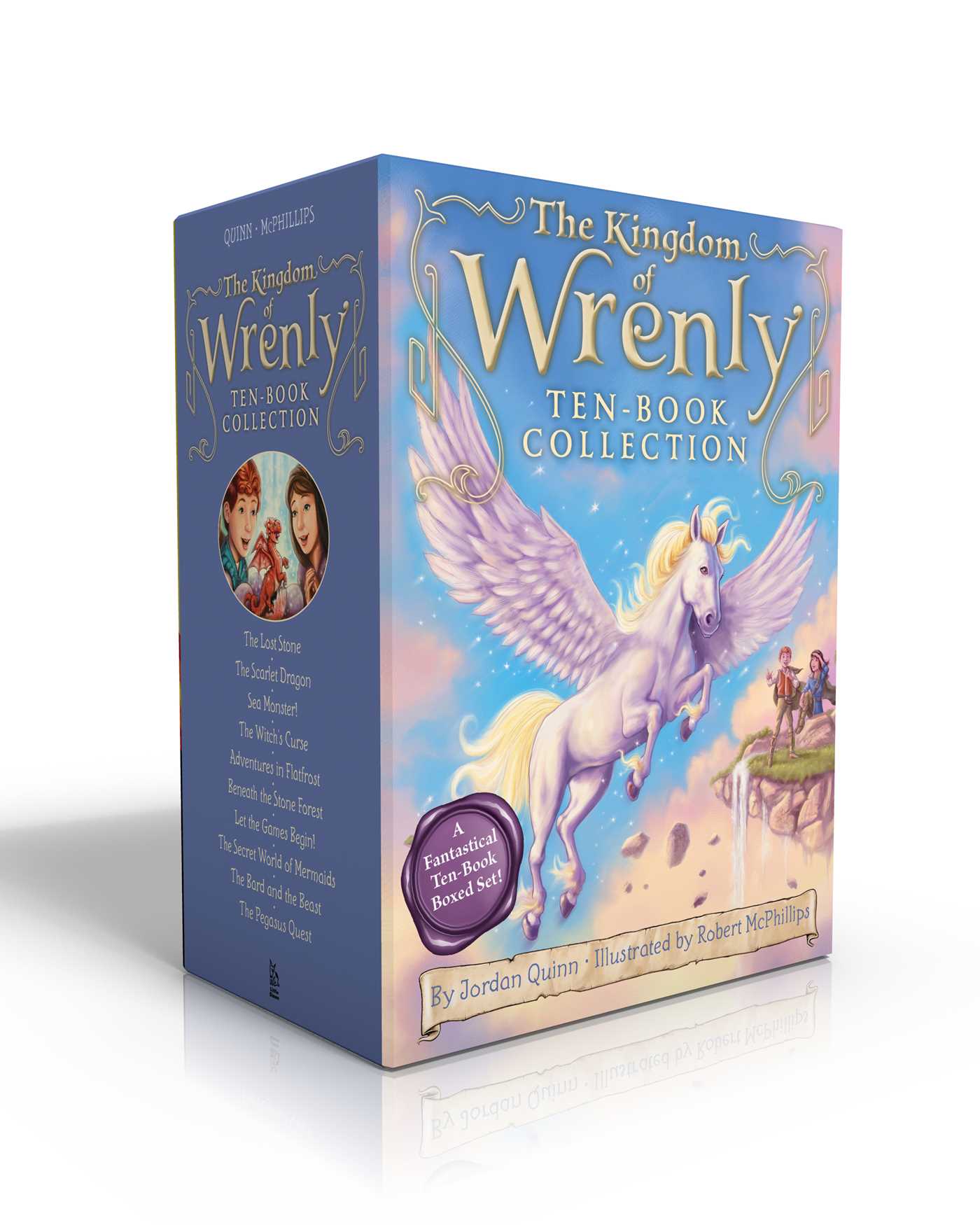 The Kingdom of Wrenly Ten-Book Collection (Boxed Set): The Lost Stone ...