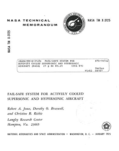 Fail-safe system for activity cooled supersonic and hypersonic aircraft ...