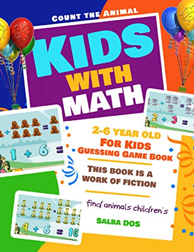 Help Your Kids with Math Count the Animal: Book For Kids by Salba Dos ...