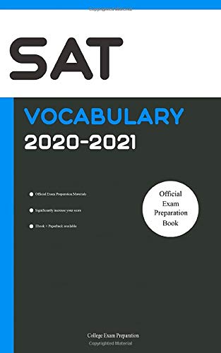 SAT Official Vocabulary 2020-2021: All Words You Should Know for SAT ...