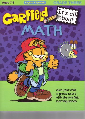 Garfield Grade 3 Math Bi-Lingual (English and Spanish ) by Mike P ...