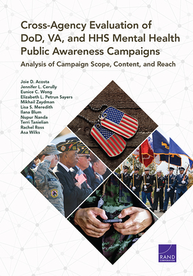 Cross-Agency Evaluation of DoD, VA, and HHS Mental Health Public ...