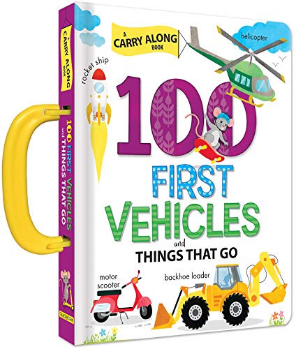 100 First Words Book: Vehicles and Things That Go | Baby Books for ...
