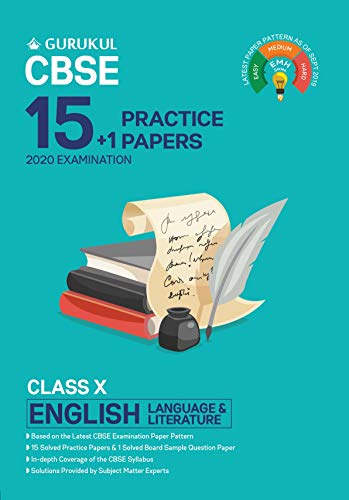 15+1 Practice Papers - English Language & Literature: CBSE Class 10 for ...