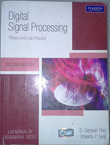 Digital Signal Processing : Theory & Lab by D. Ganesh Rao | Goodreads