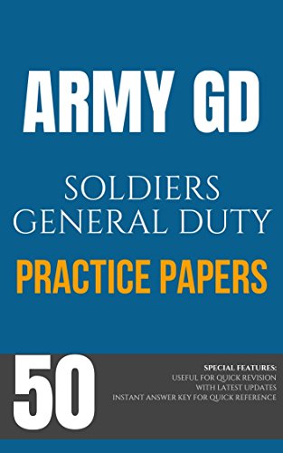 Practice Papers ARMY GD General Duty Soldiers : Mocktime Publication by ...