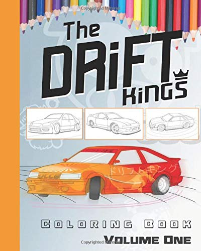 Drift Car Coloring Book: For Kids Of All Ages by Mr Nicholas Robus ...