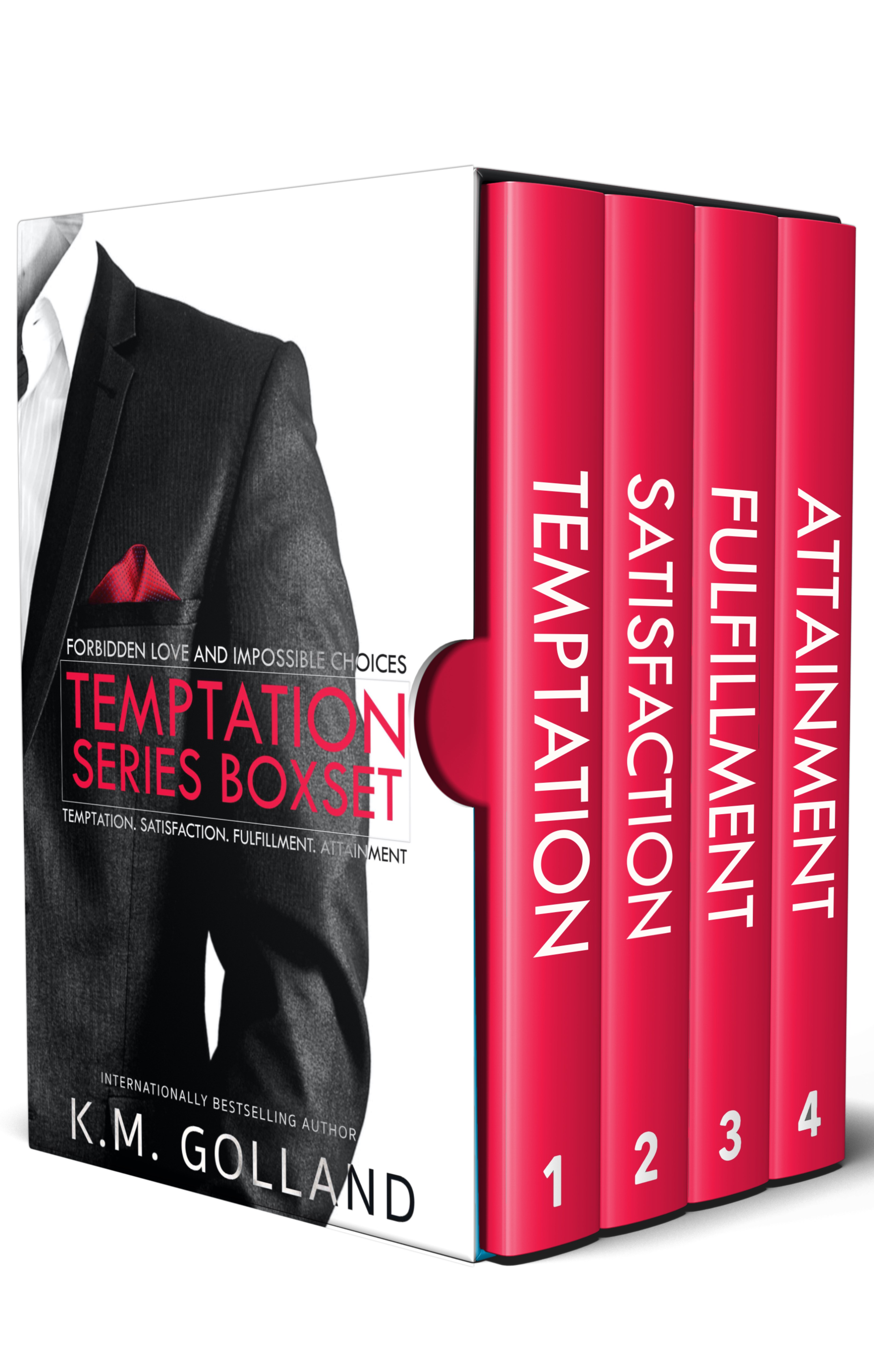 The Temptation Series by K.M. Golland | Goodreads