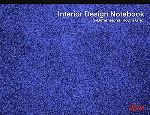 Krisp® Interior Design Notebook - 3D Perspective Grid Room Templates by ...