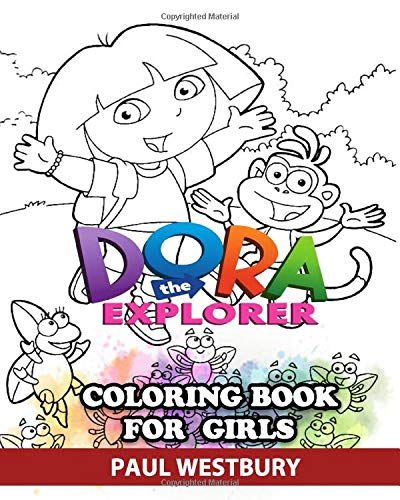 Coloring Book Pages Of Dora