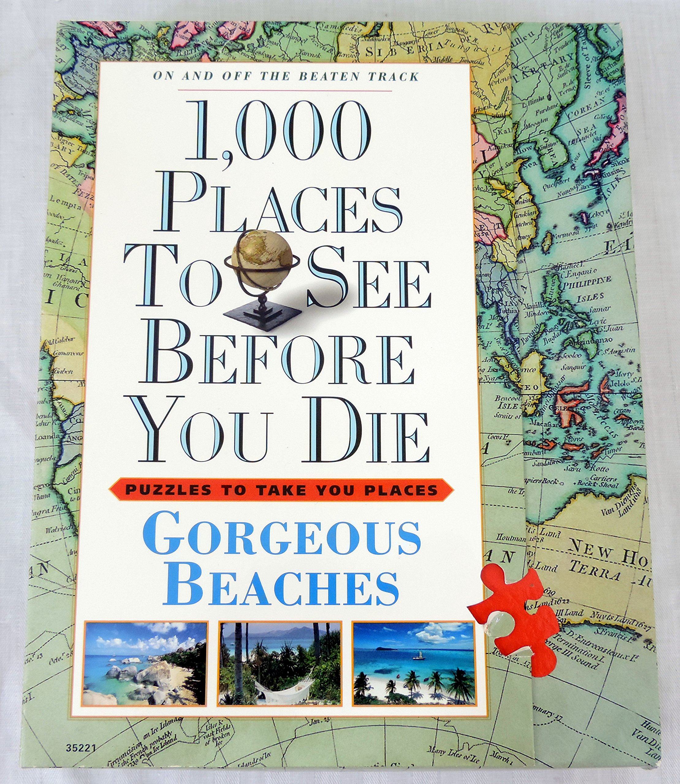 1000 Places Gorgeous Beaches Puzzle by University | Goodreads