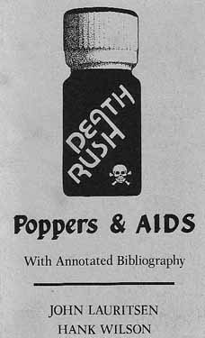 Death Rush: Poppers And AIDS by John Lauritsen | Goodreads