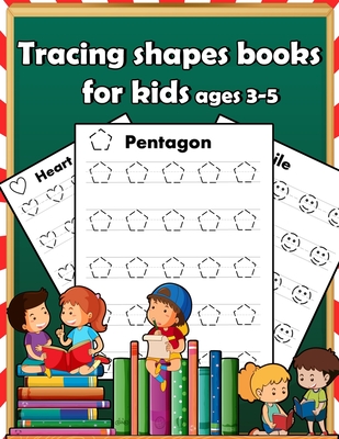 Tracing shapes books for kids ages 3-5: Starting pencil control Tracing ...