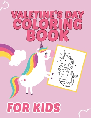 Valetine's Day Coloring Book for kids: A Fun Valentine's Day Coloring ...