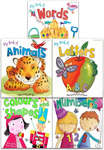 Miles Kelly My First Words and Number Collection 5 Books Set by Miles ...